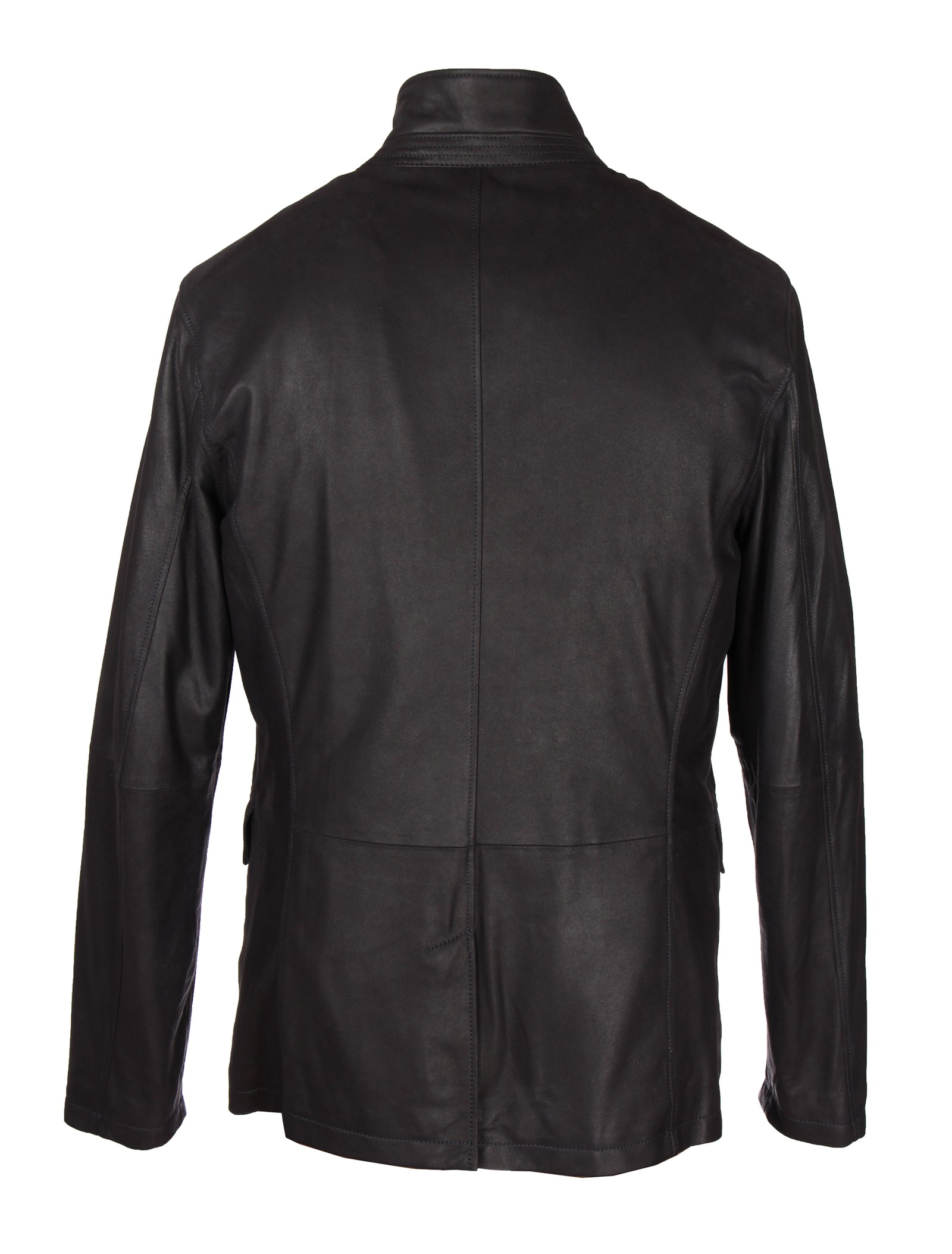 Werner Christ Lederjacke aus feinstem Ziegenleder - Roger in dunkelbla